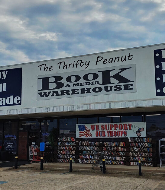 enormous used bookstore louisiana ftr