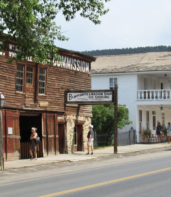 historic montana small town ftr