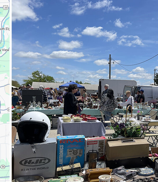 huge illinois flea market FTR