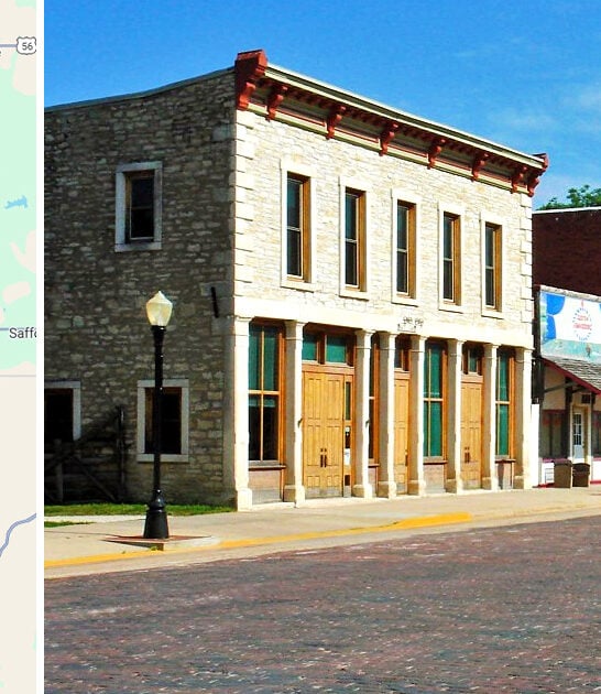 postcard worthy town kansas FTR