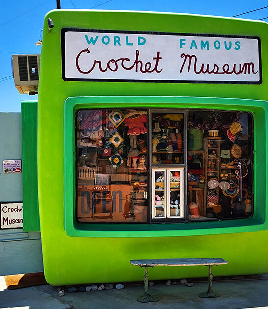 quirky crochet museum joshua tree ca ftr