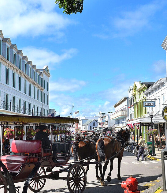 small historic michigan town ftr