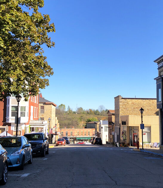 small town wisconsin postcard ftr