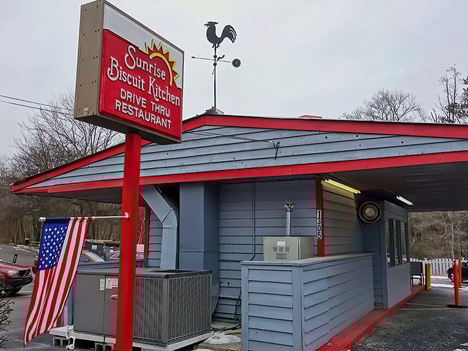 That iconic red and white striped building isn't just a restaurant&mdash;it's a Chapel Hill landmark where breakfast dreams come true daily. 