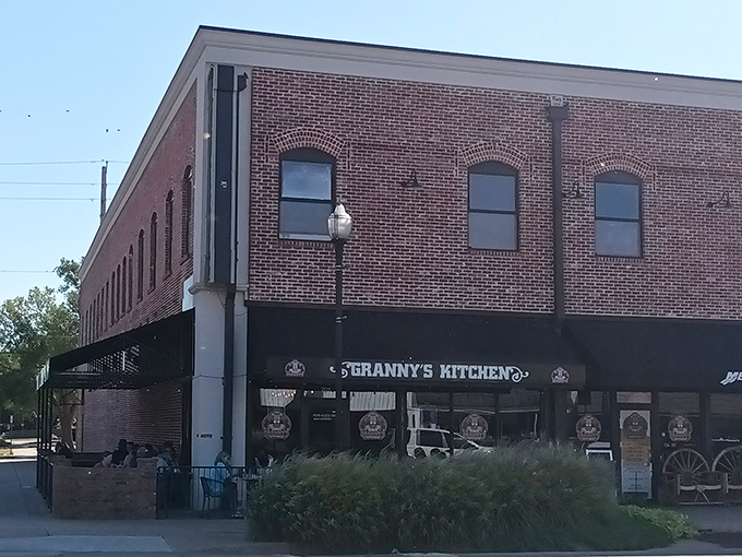 Granny's Kitchen stands proudly in downtown Stillwater, its brick facade and welcoming awning like a beacon for breakfast pilgrims seeking morning salvation.