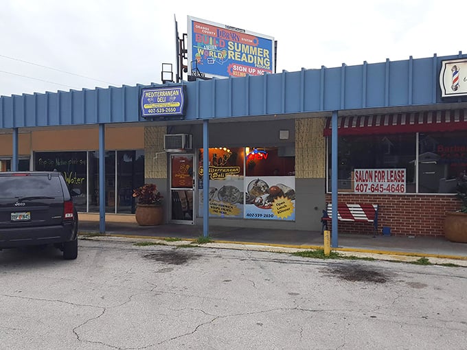 The unassuming storefront might fool you, but locals know this modest blue-signed haven holds Mediterranean treasures worth writing home about.