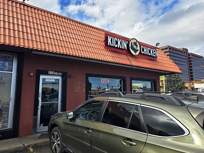 The ninja chicken logo says it all &ndash; this unassuming Lakewood storefront houses fried chicken wizardry that would make Colonel Sanders rethink his life choices.