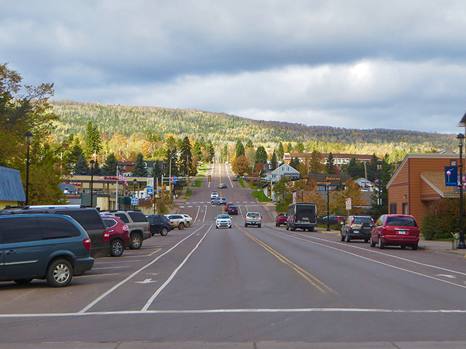 Main Street stretches toward the wilderness, inviting you to explore a town where civilization meets nature in perfect Minnesota harmony.