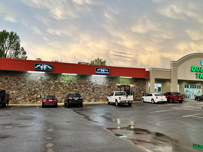 The stone exterior of Los Locos stands as Mountain View's culinary fortress, where pickup trucks in the parking lot signal you've found the locals' Mexican food headquarters.