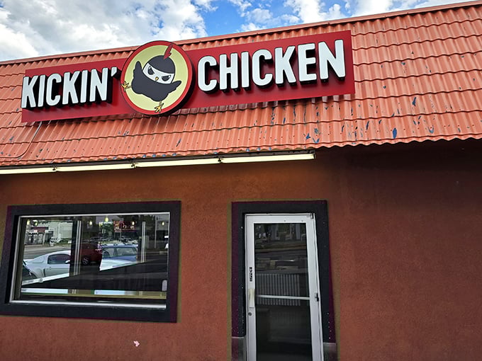 The ninja chicken logo says it all &ndash; this unassuming Lakewood storefront houses fried chicken wizardry that would make Colonel Sanders rethink his life choices.