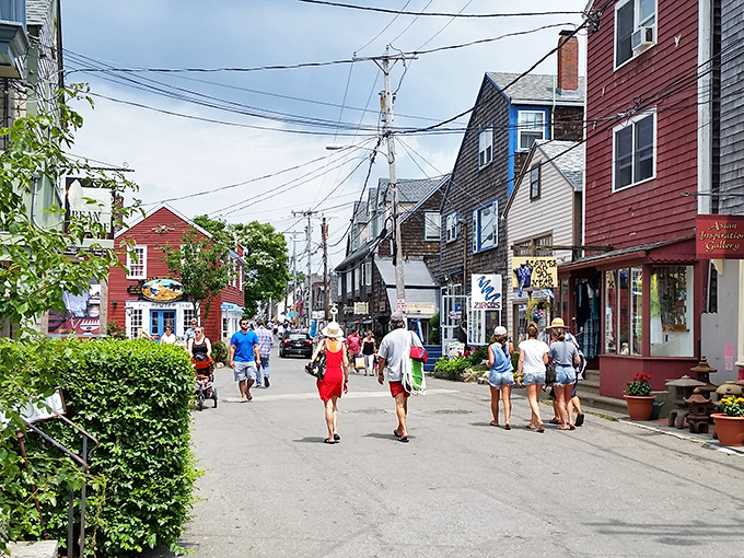 Rockport's rocky coastline offers perfect kayaking adventures, where granite cliffs meet the Atlantic in a geological handshake millions of years in the making. 