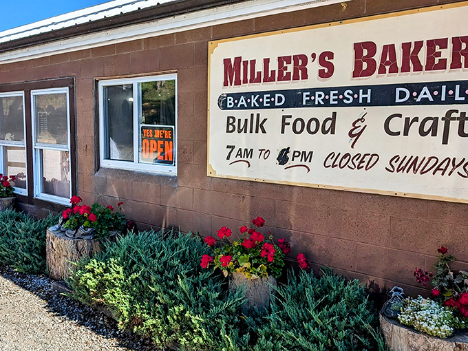 The unassuming exterior of Miller's Bakery hides a wonderland of carbs that would make any diet plan tremble in fear.