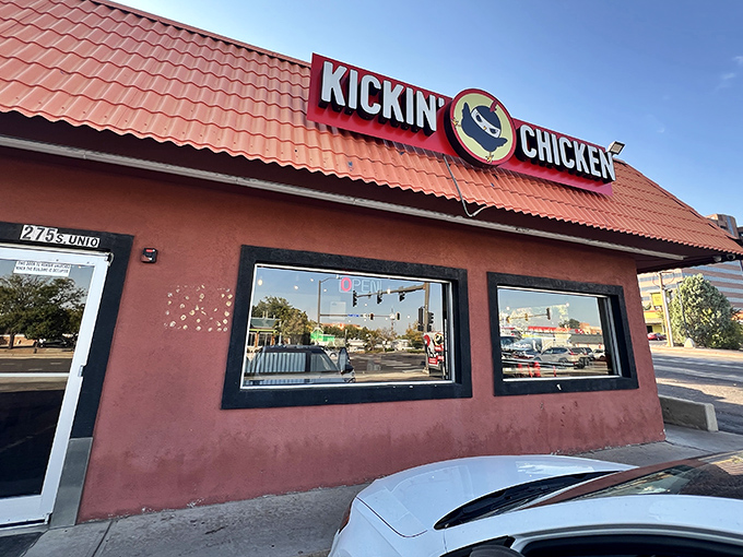 The ninja chicken logo says it all &ndash; this unassuming Lakewood storefront houses fried chicken wizardry that would make Colonel Sanders rethink his life choices.