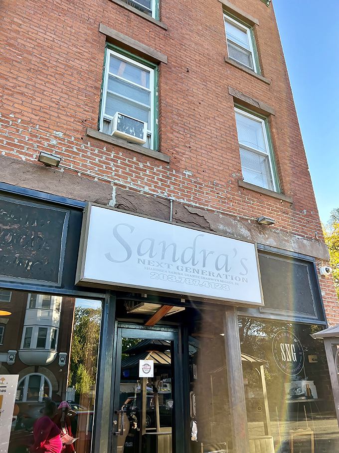 The unassuming brick fa&ccedil;ade of Sandra's Next Generation hides culinary treasures that would make even the most jaded food critic weep with joy.