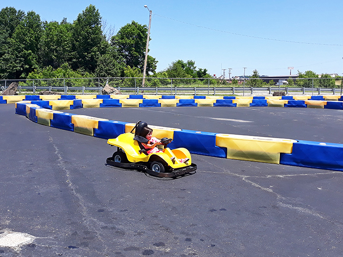 1 this massive go kart track in kentucky screams family fun like no other