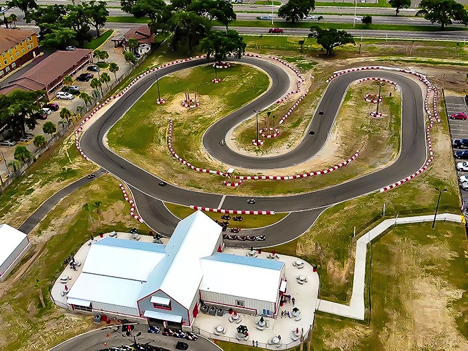 The view doesn't lie&mdash;this isn't your childhood go-kart track. Finishline Performance Karting offers twists, turns, and straightaways worthy of your inner speed demon.