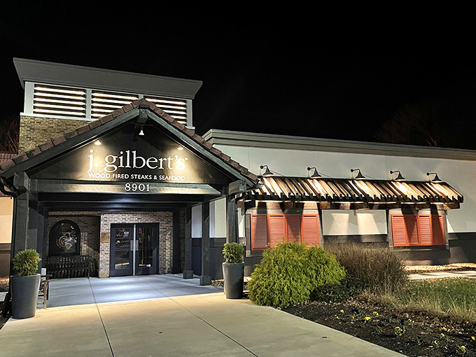 The unassuming brick exterior of J. Gilbert's plays it cool, like a poker champion hiding a royal flush. Kansas knows its steakhouses.