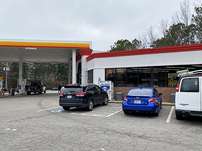 The modest storefront speaks the universal language of good food with its straightforward window signage: TACOS, BURRITOS, MEXICAN FOOD INSIDE. No fancy frills needed. 