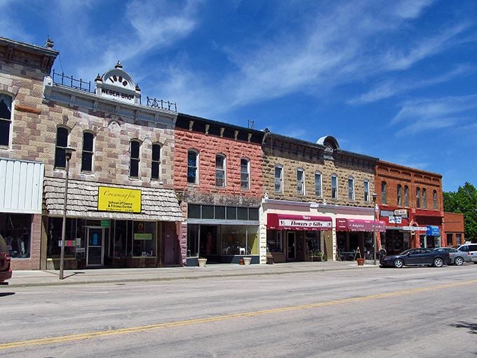 Historic buildings line Chadron's Main Street, where time slows down just enough to remind you what matters in life.