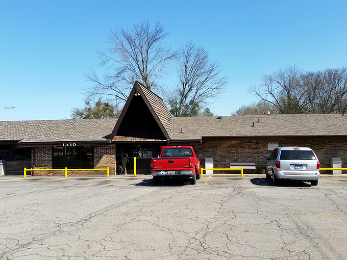 The unassuming brick exterior of Feltner's hides culinary greatness like Clark Kent's glasses hide Superman. Burger paradise awaits inside.