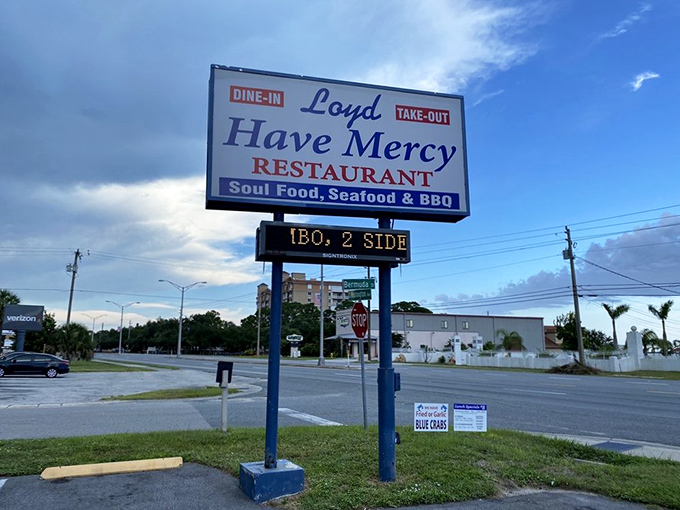 The unassuming exterior of Loyd Have Mercy might fool you, but like any great thriller, the real drama unfolds inside. Culinary treasures often hide in plain sight.