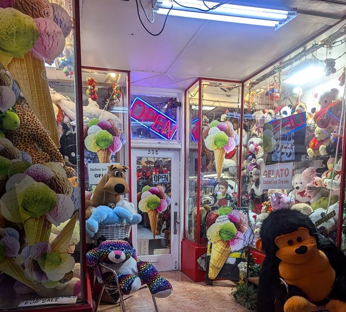 Step into a wonderland where stuffed animals guard the entrance like furry sentinels of sweetness. This isn't just a store&mdash;it's a portal to childhood joy.