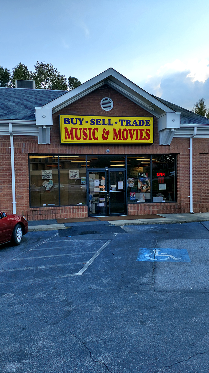 The unassuming strip mall exterior of Book Nook belies the literary wonderland waiting inside. Like finding Narnia in a closet, but with more Batman comics.