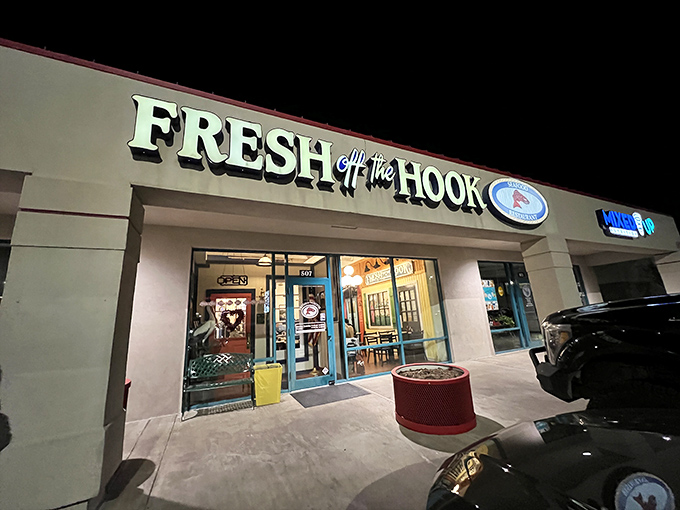 Don't let the humble strip mall exterior fool you&mdash;this seafood sanctuary with its cheerful turquoise trim houses oceanic treasures that defy Idaho's landlocked status.