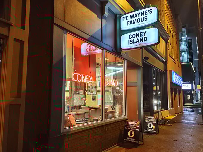 The iconic storefront beckons like a time machine to simpler days when "famous" on a sign actually meant something worth traveling for.