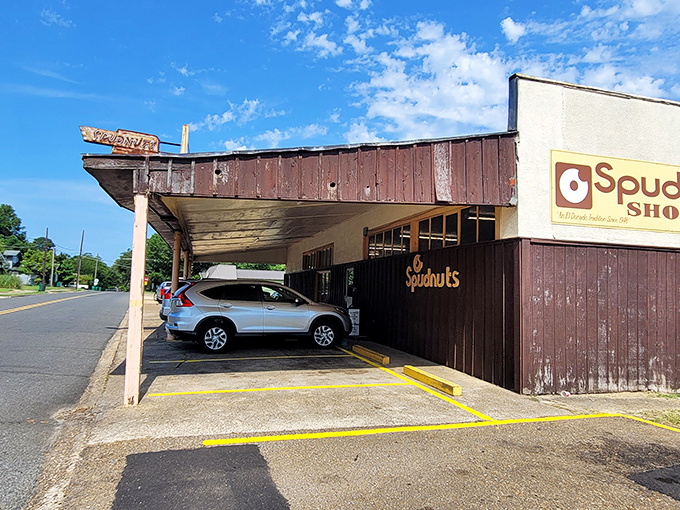 The unassuming time capsule that houses potato-flour magic. This modest storefront has been serving El Dorado's breakfast needs since the days when Elvis was still shocking parents.