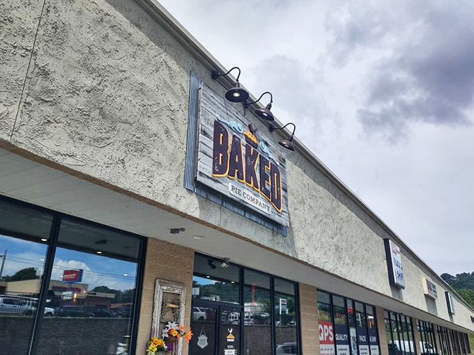 The neighborhood bakery that launched a thousand cheat days. Baked Pie Company's unassuming storefront houses dessert magic within. 