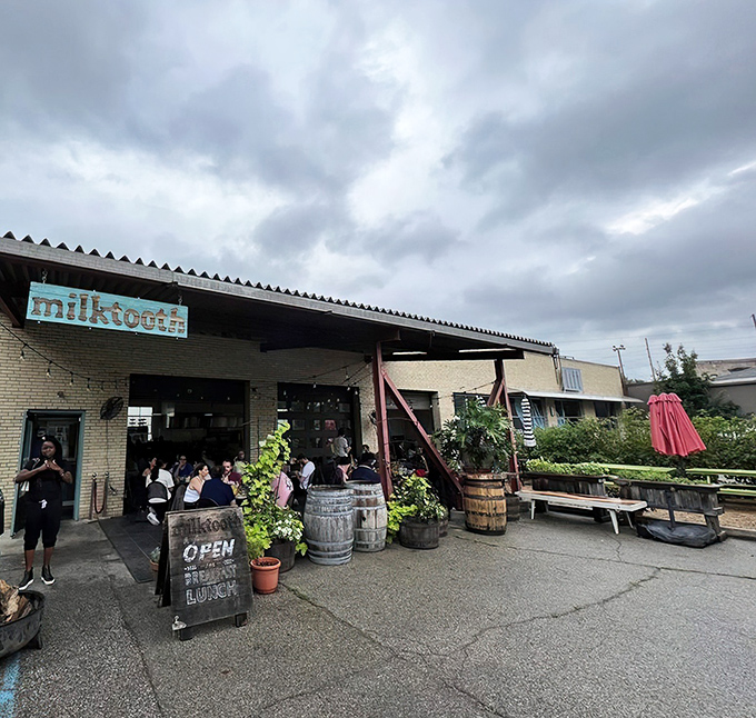 Milktooth's unassuming exterior hides culinary treasures within, like finding a Michelin star in your neighbor's garage.