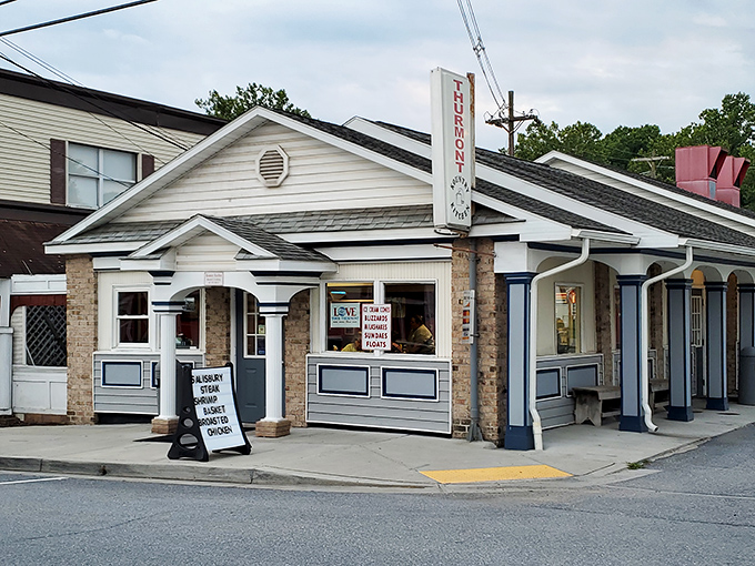 The unassuming exterior of Thurmont Kountry Kitchen might make you drive past, but locals know this modest building houses culinary treasures worth slamming the brakes for.