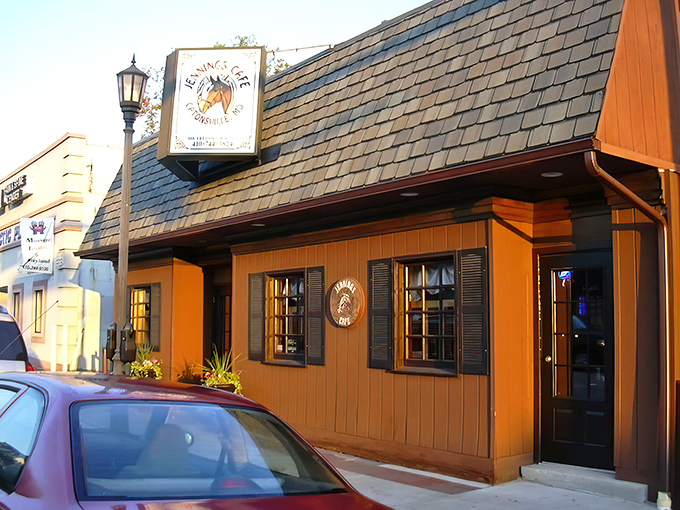 The unassuming brick exterior of Jennings Cafe has been welcoming hungry Catonsville locals since 1958. Some treasures don't need flashy signs to announce their greatness.