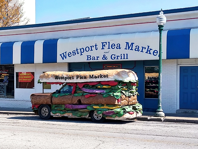 The humble white exterior with bold "Food Network" credentials is Kansas City's version of a treasure map &ndash; X marks the burger spot. 