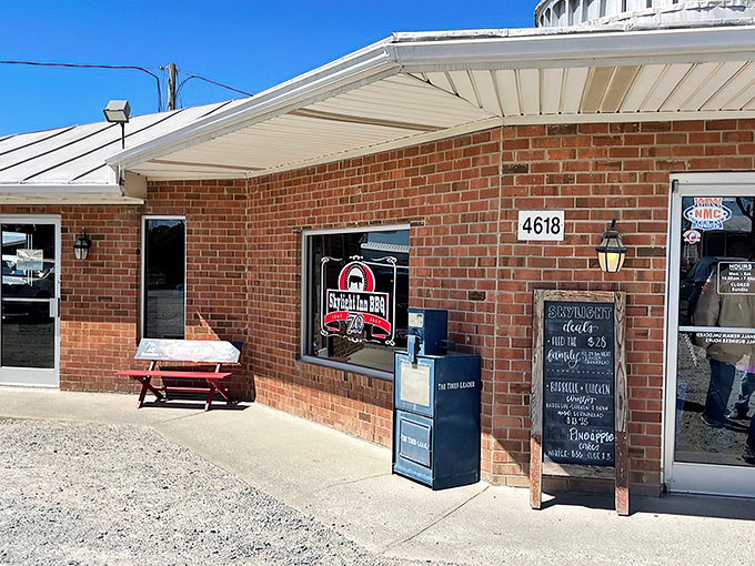 The Capitol dome crowning Skylight Inn speaks volumes &ndash; when your barbecue earns architectural bragging rights, you know you've arrived at someplace special. 