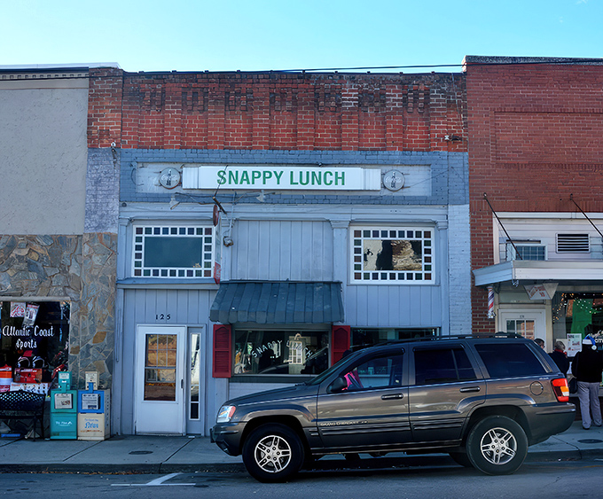 The unassuming storefront of Snappy Lunch in Mount Airy has been drawing hungry pilgrims since 1923. No fancy frills, just sandwich thrills.