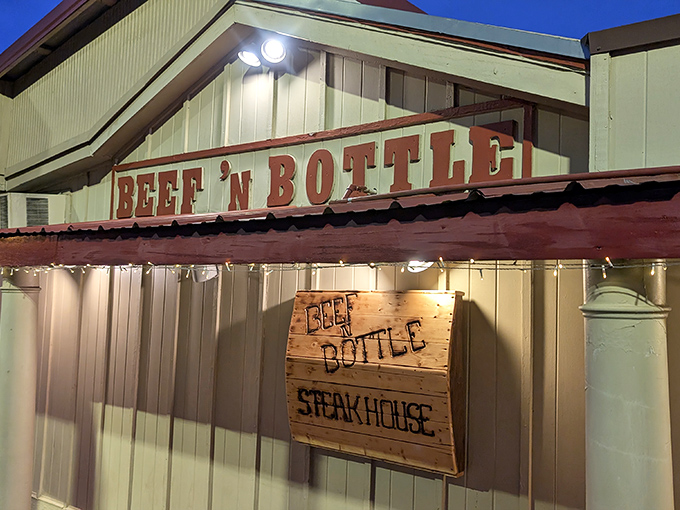 Don't let the humble facade fool you. Like a culinary speakeasy, Beef 'N Bottle's unassuming exterior guards Charlotte's best-kept steakhouse secret.