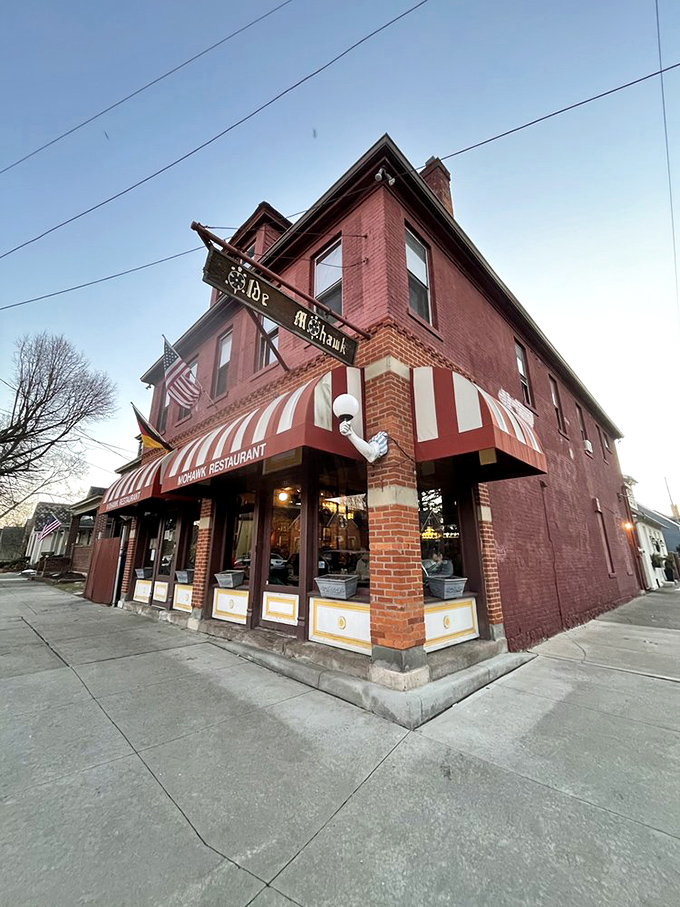 The iconic red-brick facade and striped awnings of The Old Mohawk aren't just charming&mdash;they're a beacon for sandwich pilgrims seeking salvation between two slices of bread.