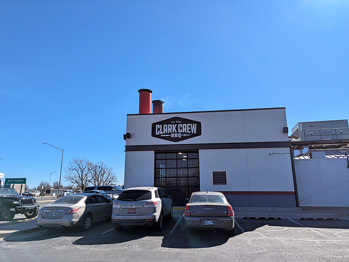 Those twin red smokestacks aren't just for show&mdash;they're the barbecue equivalent of Batman's signal, calling hungry Oklahomans to smoky salvation.