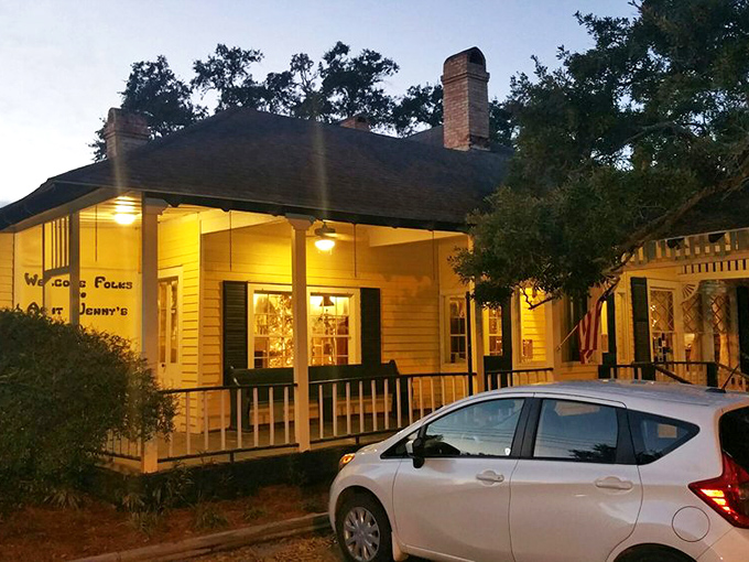 Humble on the outside, legendary on the inside &ndash; Aunt Jenny's yellow cottage beneath sprawling oaks has been serving Ocean Springs' finest catfish for generations.