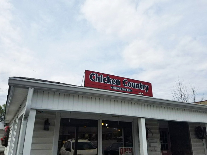 The unassuming exterior of Chicken Country stands as a beacon to fried chicken aficionados. Like all great food treasures, it's hiding in plain sight.