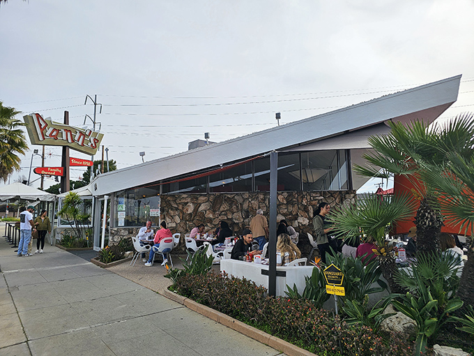 That iconic neon sign has been beckoning hungry Angelenos for decades &ndash; a mid-century beacon promising comfort in the form of perfect pancakes.