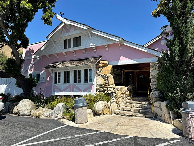 1. people drive from all over california to eat at this wonderfully wacky restaurant