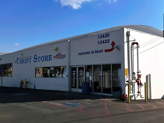 The unassuming exterior of Super Thrift Store belies the wonderland within, like finding a portal to Narnia behind a humble wardrobe door.