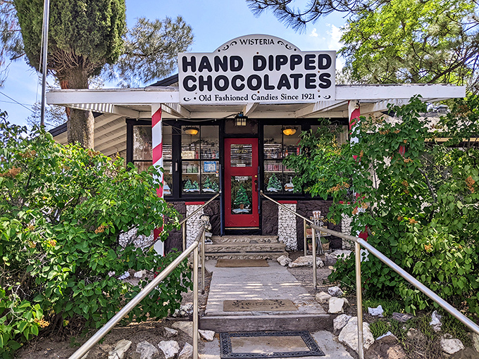 1. people drive from all over california to hunt for rare candies at this charming chocolate shop