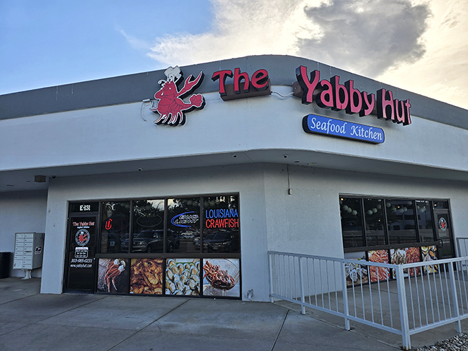 The unassuming exterior of The Yabby Hut belies the seafood treasures within. Like finding pearls in an oyster, the real magic happens once you step inside.