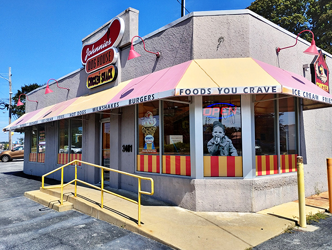 That red and yellow awning on Concord Pike isn't just a beacon for hungry travelers&mdash;it's a portal to fried chicken nirvana in suburban Wilmington.