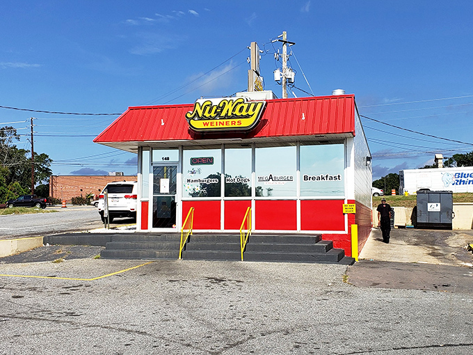 That iconic red roof and yellow sign have been beckoning hungry Georgians for generations. Like a lighthouse for those lost in a sea of fast-food mediocrity.