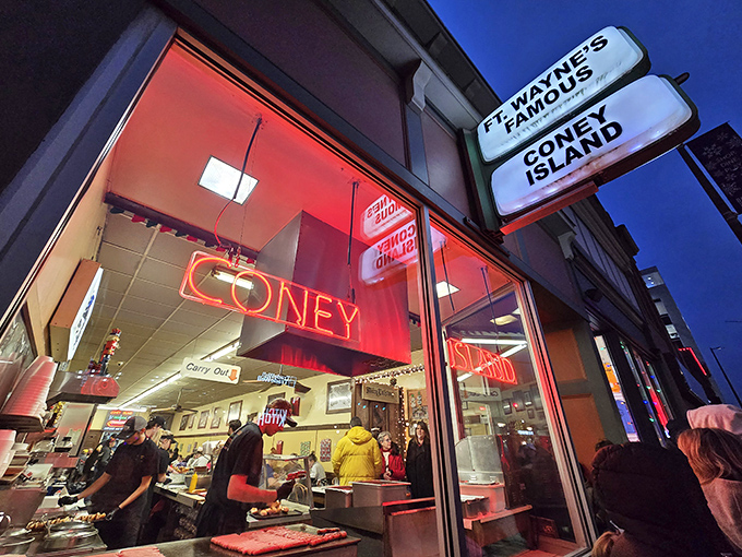The iconic storefront beckons like a time machine to simpler days when "famous" on a sign actually meant something worth traveling for.